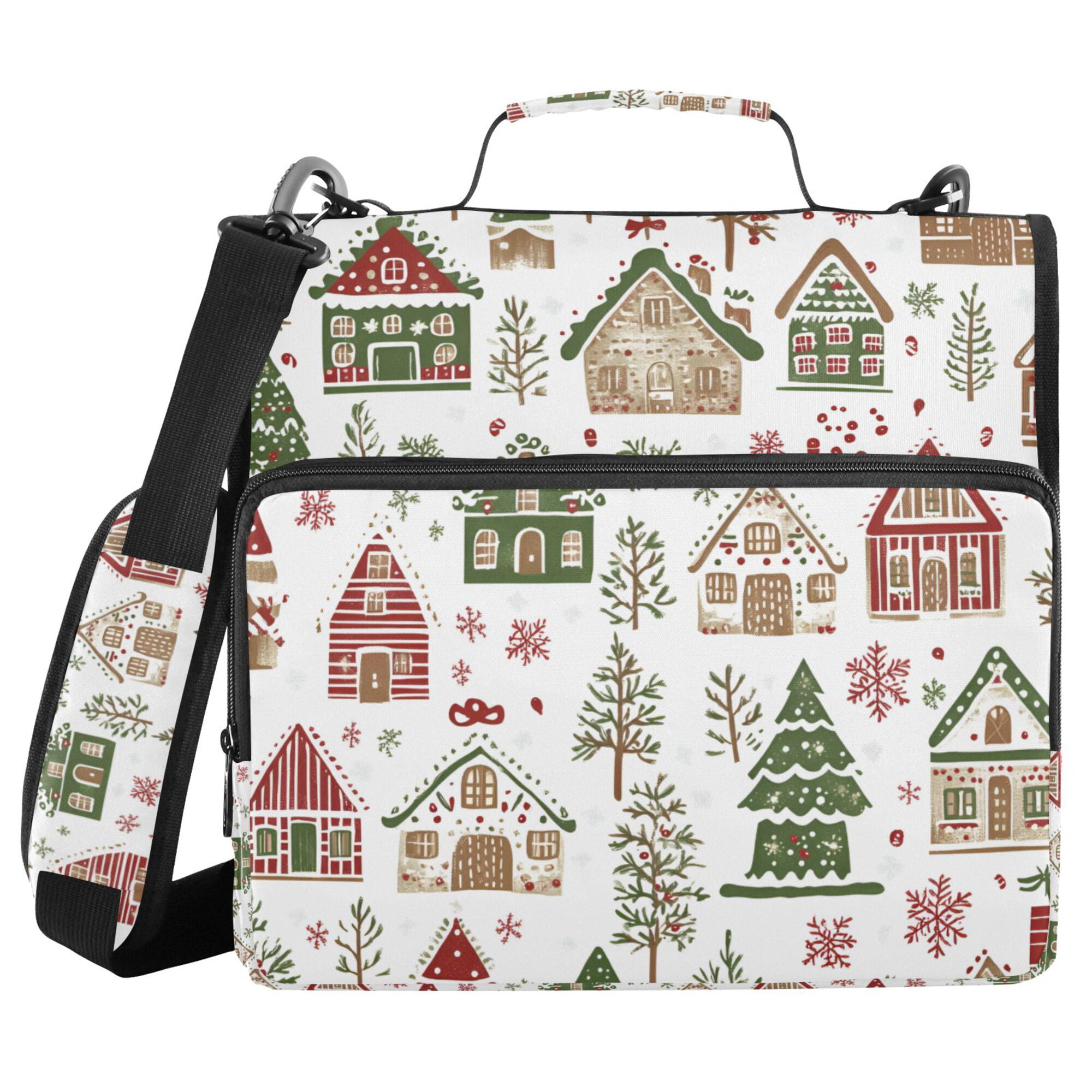 FORMRS Zipper Binder with Shoulder Strap 1.5-inch Ring 500 Sheet ...