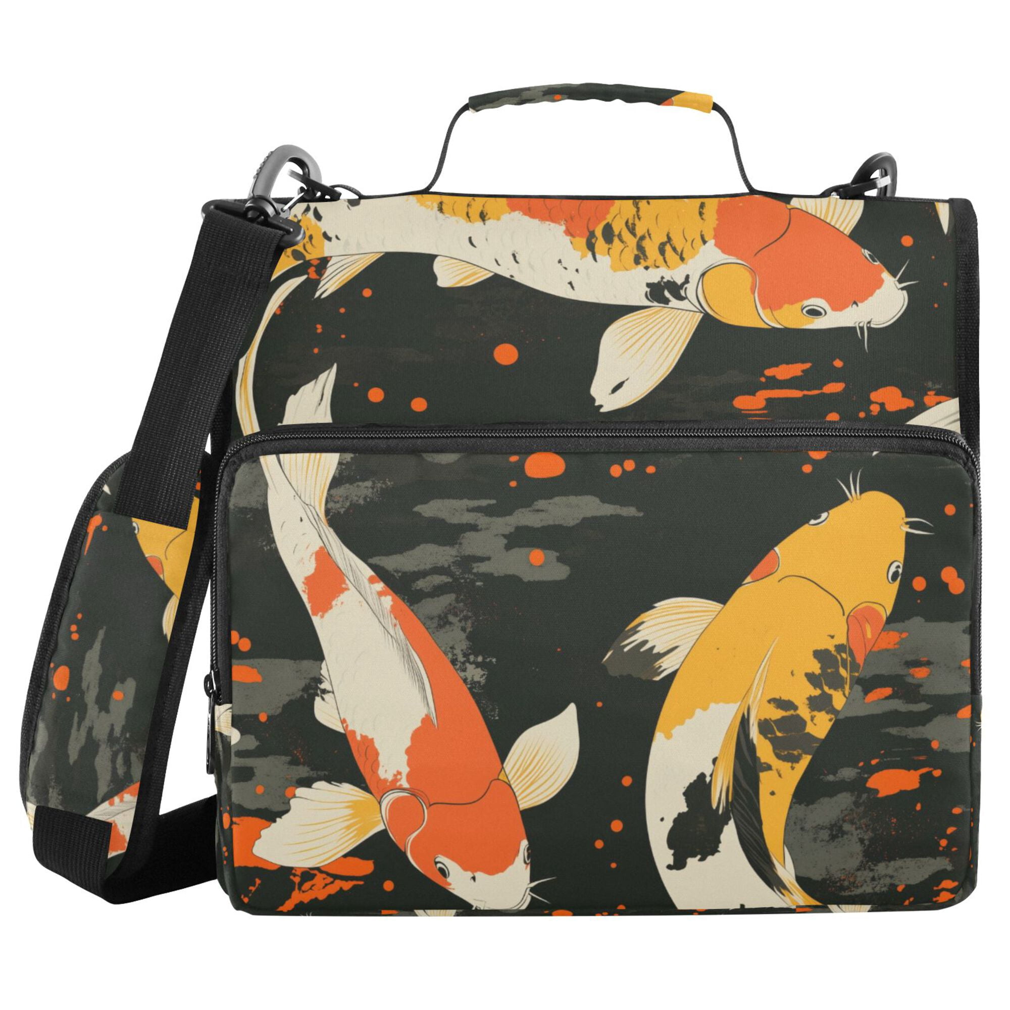 FORMRS Zipper Binder with Shoulder Strap 1.5-inch Ring 500 Sheet ...