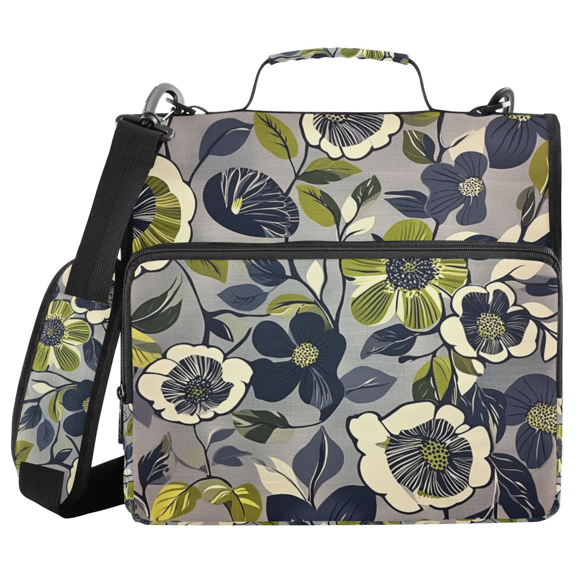 FORMRS Zipper Binder with Shoulder Strap 1.5-inch Ring 500 Sheet ...