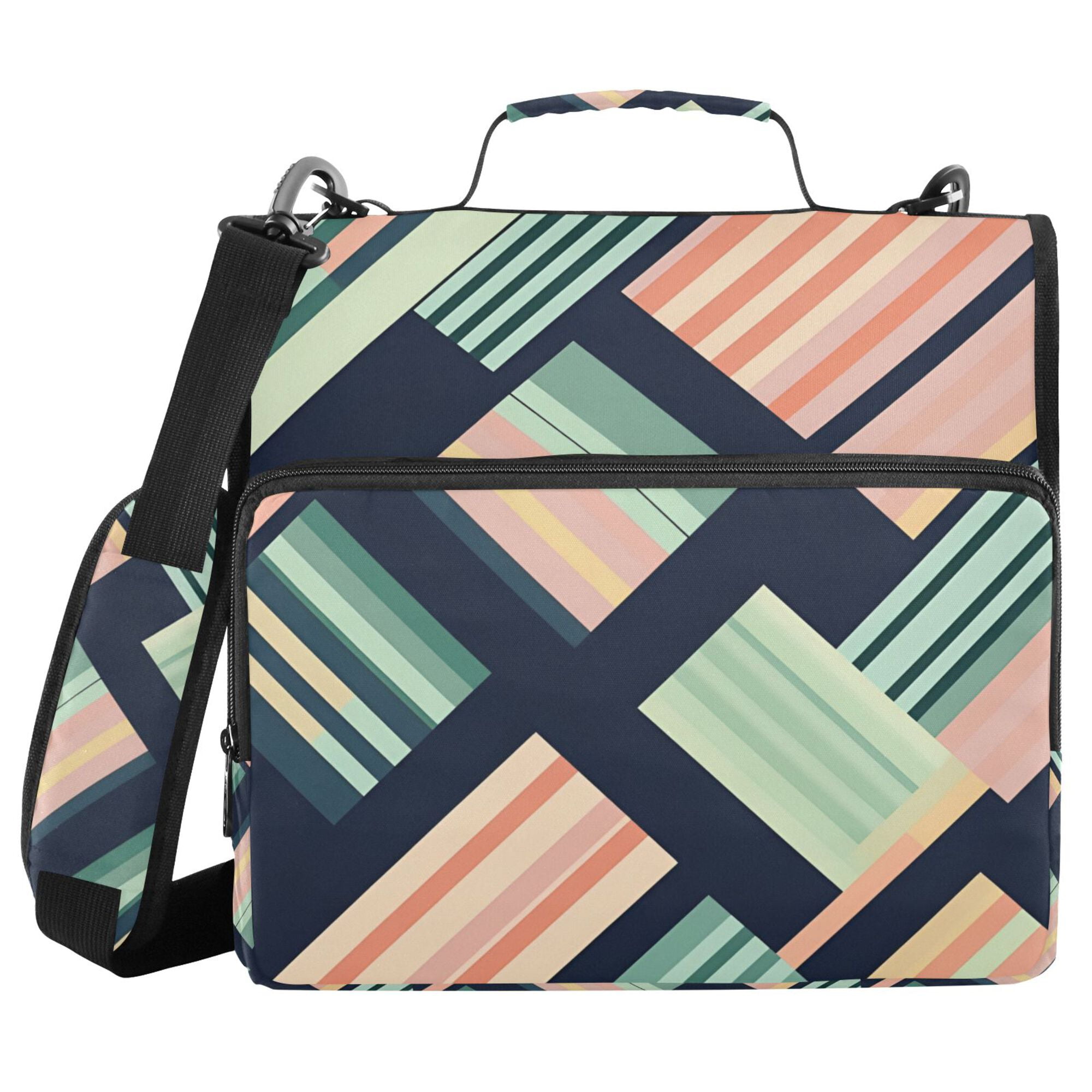 FORMRS Zipper Binder with Shoulder Strap 1.5-inch Ring 500 Sheet ...