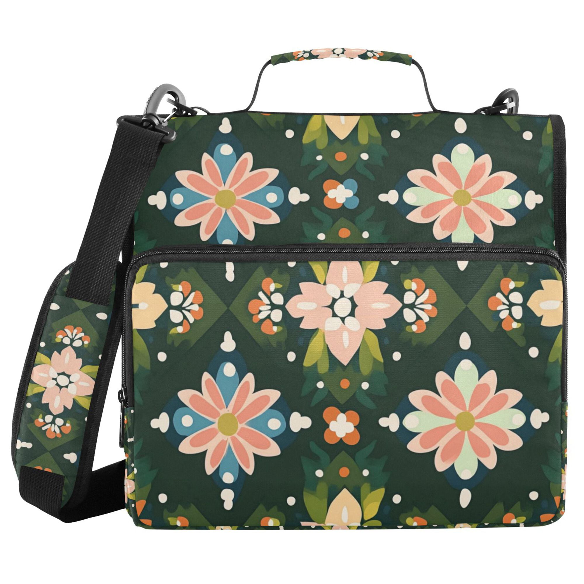 FORMRS Zipper Binder with Shoulder Strap 1.5-inch Ring 500 Sheet ...