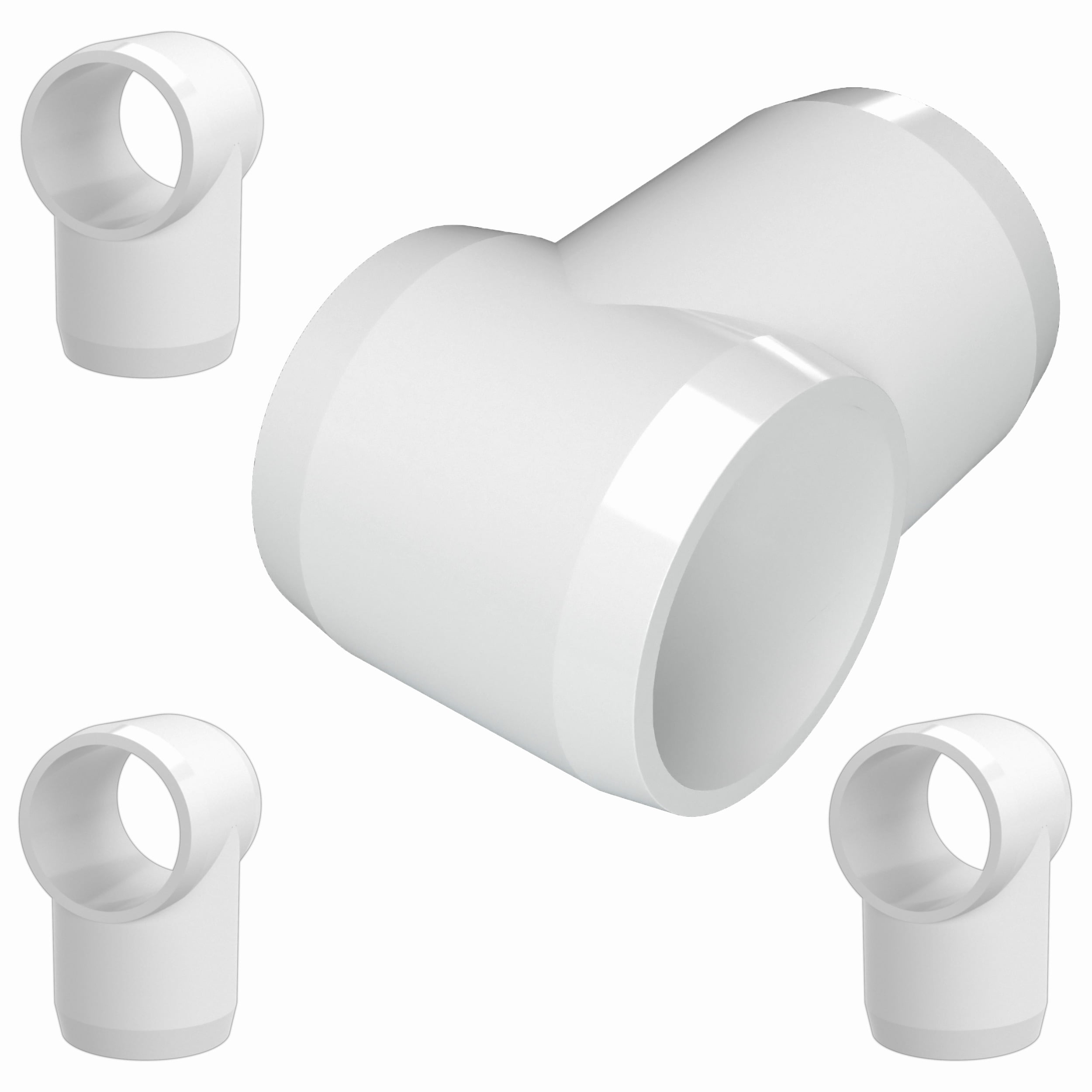 FORMUFIT PVC Fitting, Slip Slip Tee Hinge, Furniture Grade, 1” Size ...
