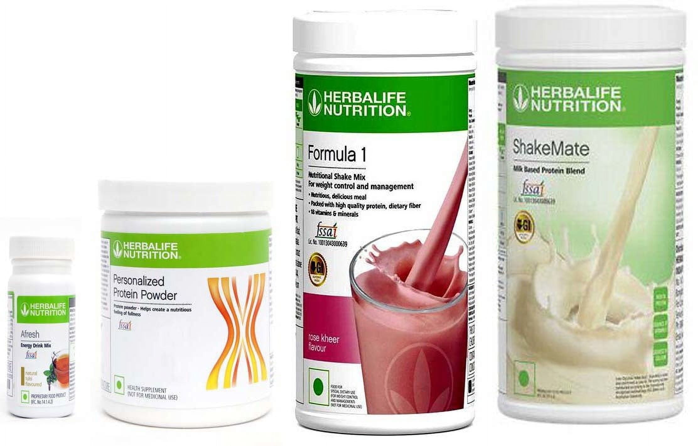 FORMULA-1 NUTRITION ROSE KHEER FLAVOR SHAKE MIX-500 GRAM+PERSONALISED ...