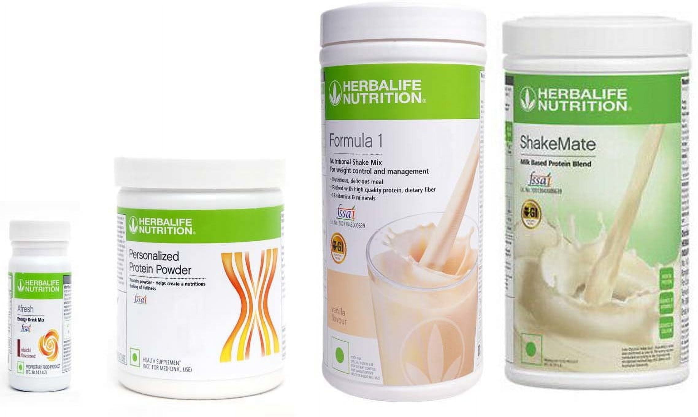 FORMULA-1 NUTRITION VANILLA FLAVOR SHAKE MIX-500 GRAM+PERSONALISED ...
