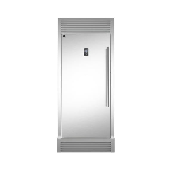 FORNO Rizzuto 28" Left Hand Swing Open 13.8 Cu.Ft. Stainless Steel Dual ...