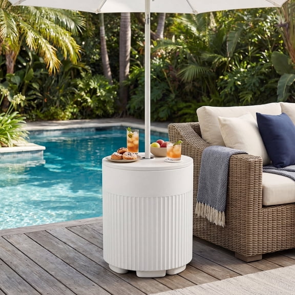 Umbrella Side Tables