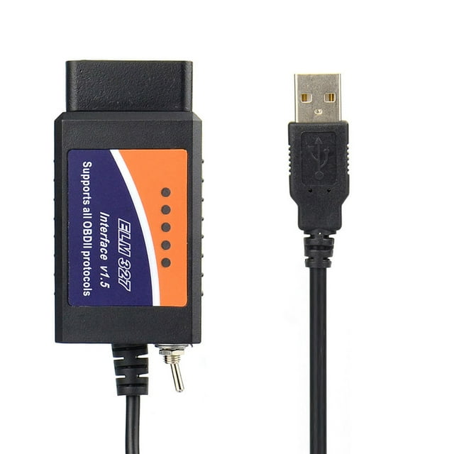 ELM327 FORScan OBD2 Fault Diagnostic Coding Tool with MS/HS-CAN Switch for Ford Lincoln Mazda ...