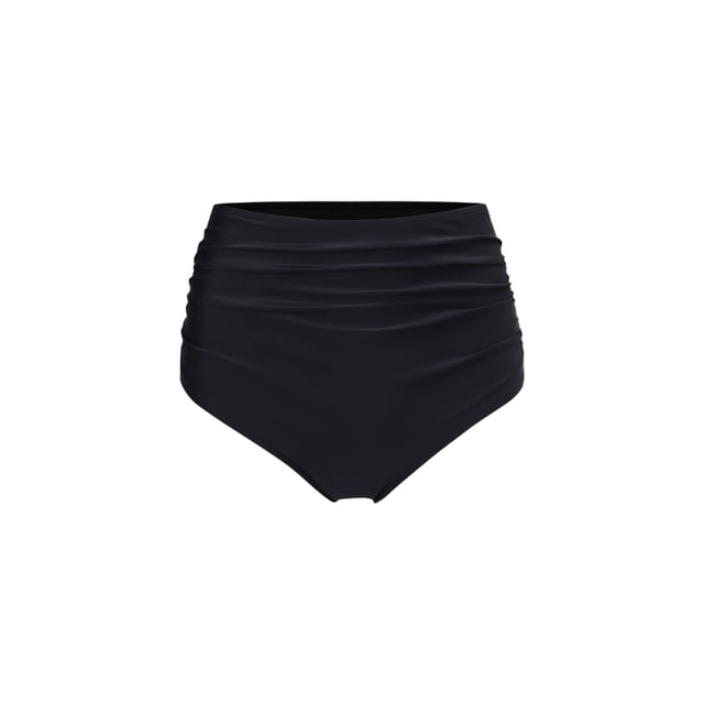FORTANT Women's High Waisted Bikini Bottom Tummy Control Ruched ...