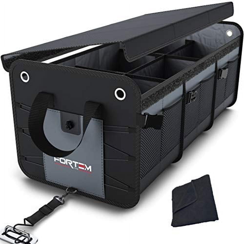 FORTEM SUV Trunk Organizer, Car Organizer, Collapsible Multi ...