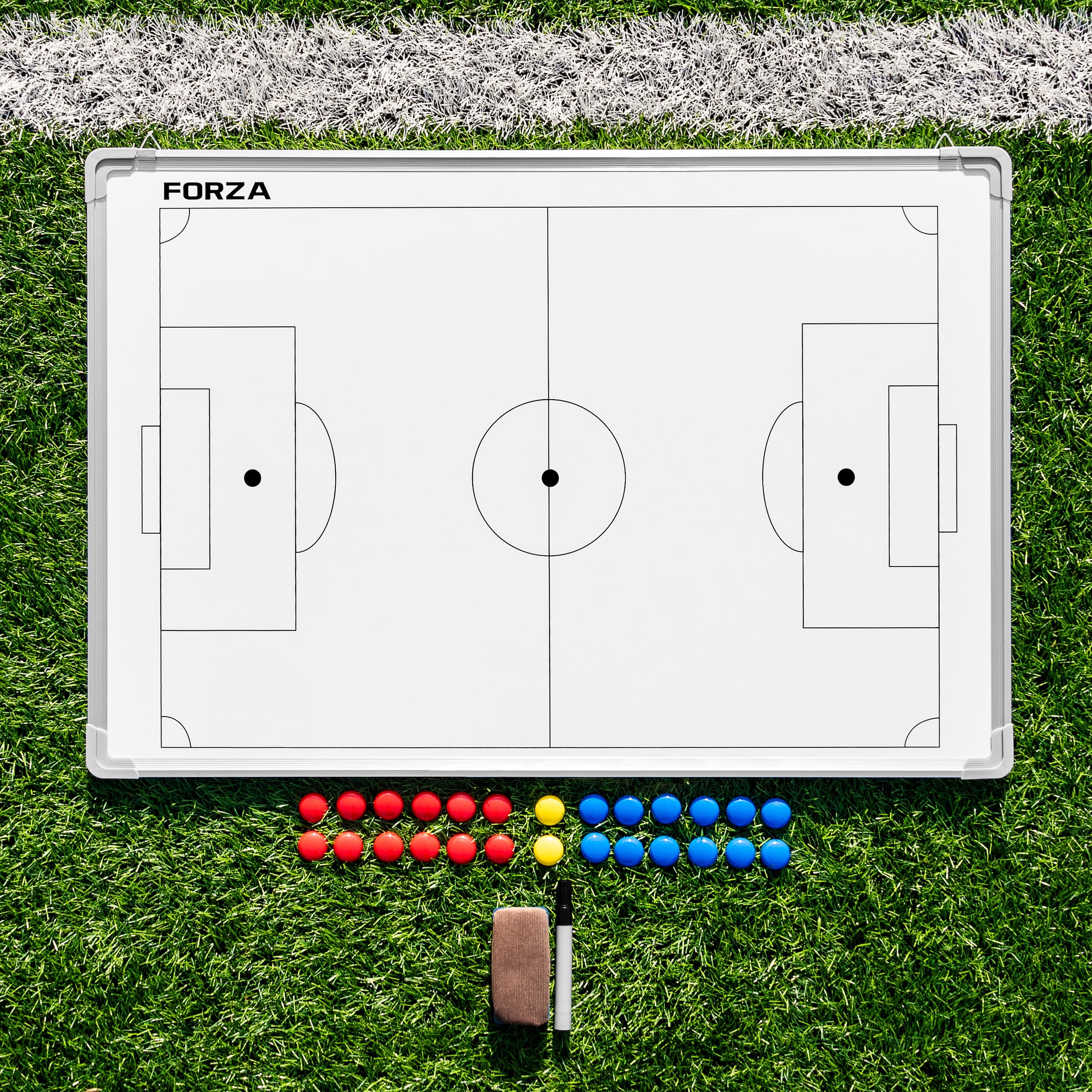 FORZA 35in x 24in Sport Coaching Board | Double-Sided Tactics ...