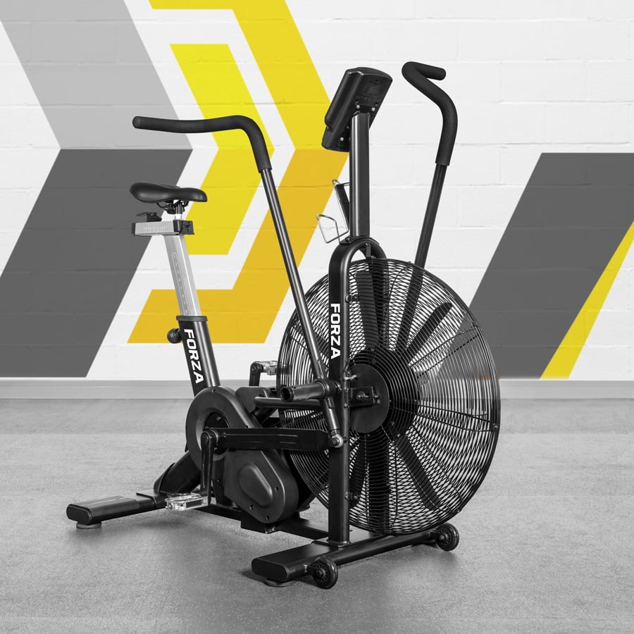 FORZA Air Bike | Heavy Duty Exercise Bike with Digital Monitor – Ideal ...