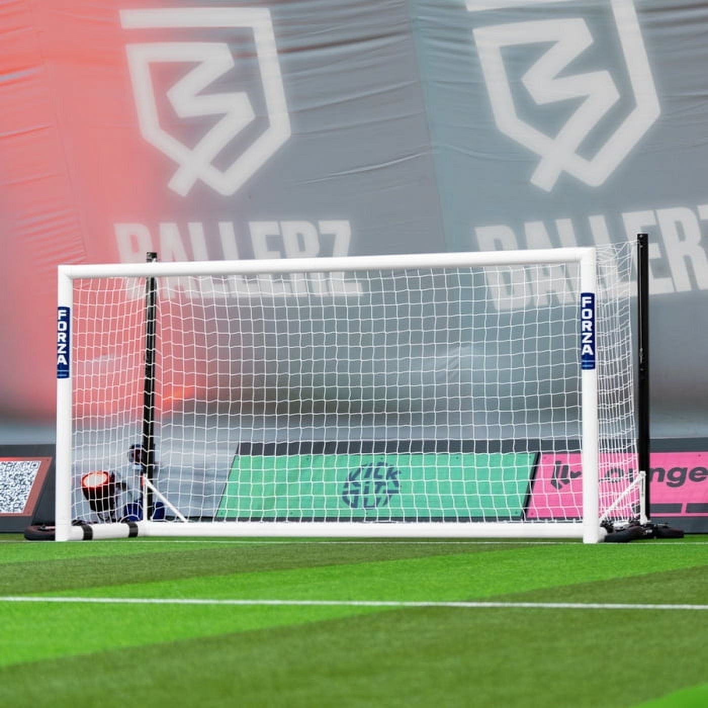 FORZA Alu110 Freestanding Stadium Box Soccer Goals – Professional ...