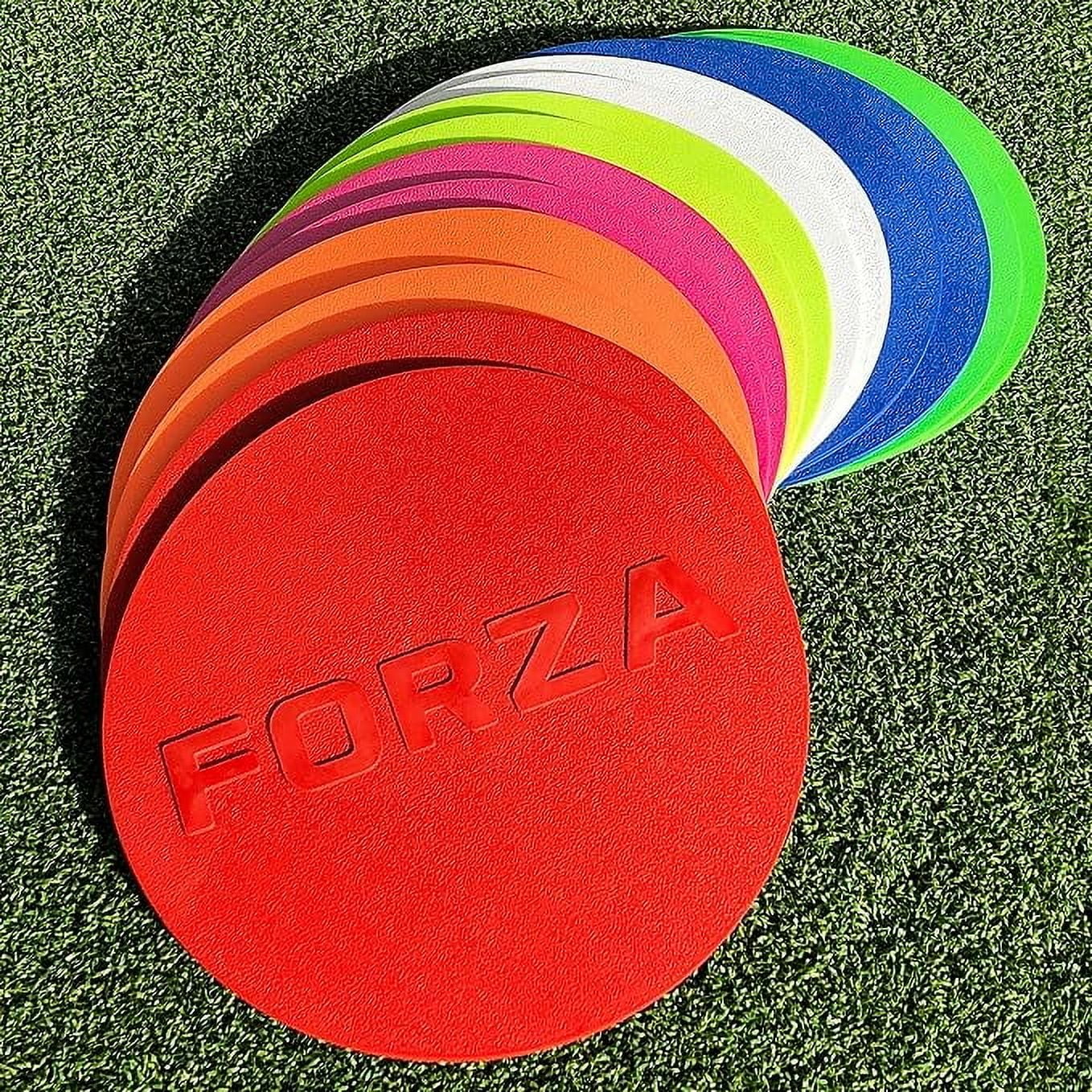 FORZA Flat Disc Markers [Pack of 10] | 7 Inch Standard Size with ...