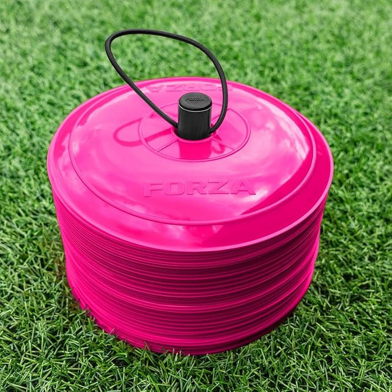 FORZA Flat Training Marker Cones | Durable Multi-Colored Sports Marker ...