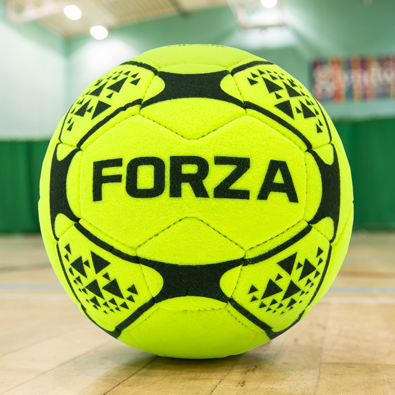 FORZA Indoor Soccer Balls [3 Sizes] | Fluorescent Yellow Soccer Balls ...