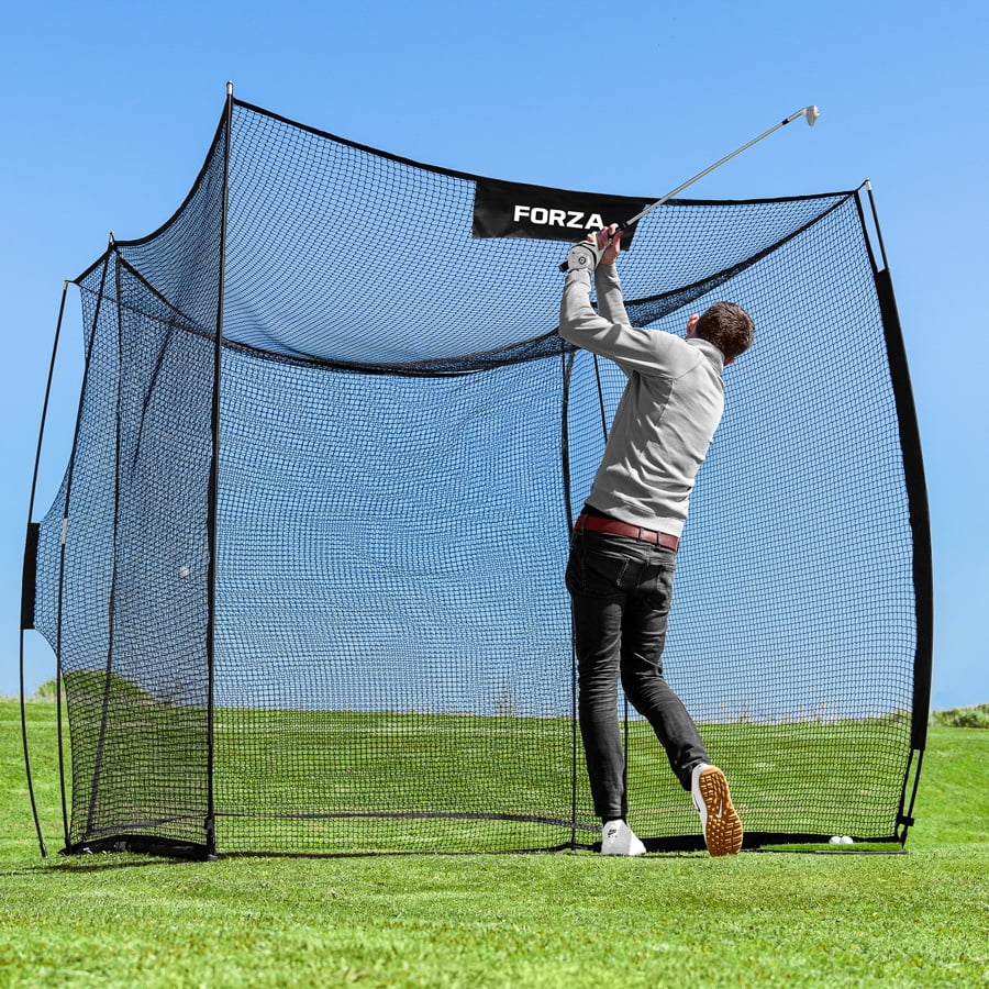 FORZA Proflex Pop-Up Golf Cage | Durable 8ft x 8ft x 8ft Training Net ...