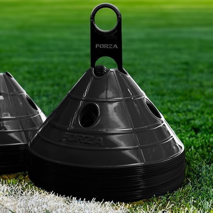 FORZA Soccer SuperCone Training Marker Domes [20 Pack] | Jumbo 5.5in ...