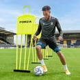 FORZA Soccer Training Mannequin - Free Kick Defender Wall with Steel ...