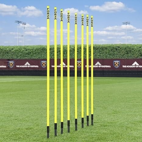 FORZA Spring Loaded Agility Poles | Improve Endurance, Speed & Footwork ...