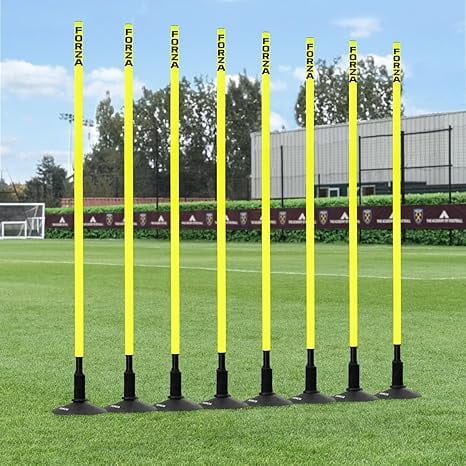 FORZA Spring Loaded Agility Poles | Improve Endurance, Speed & Footwork ...