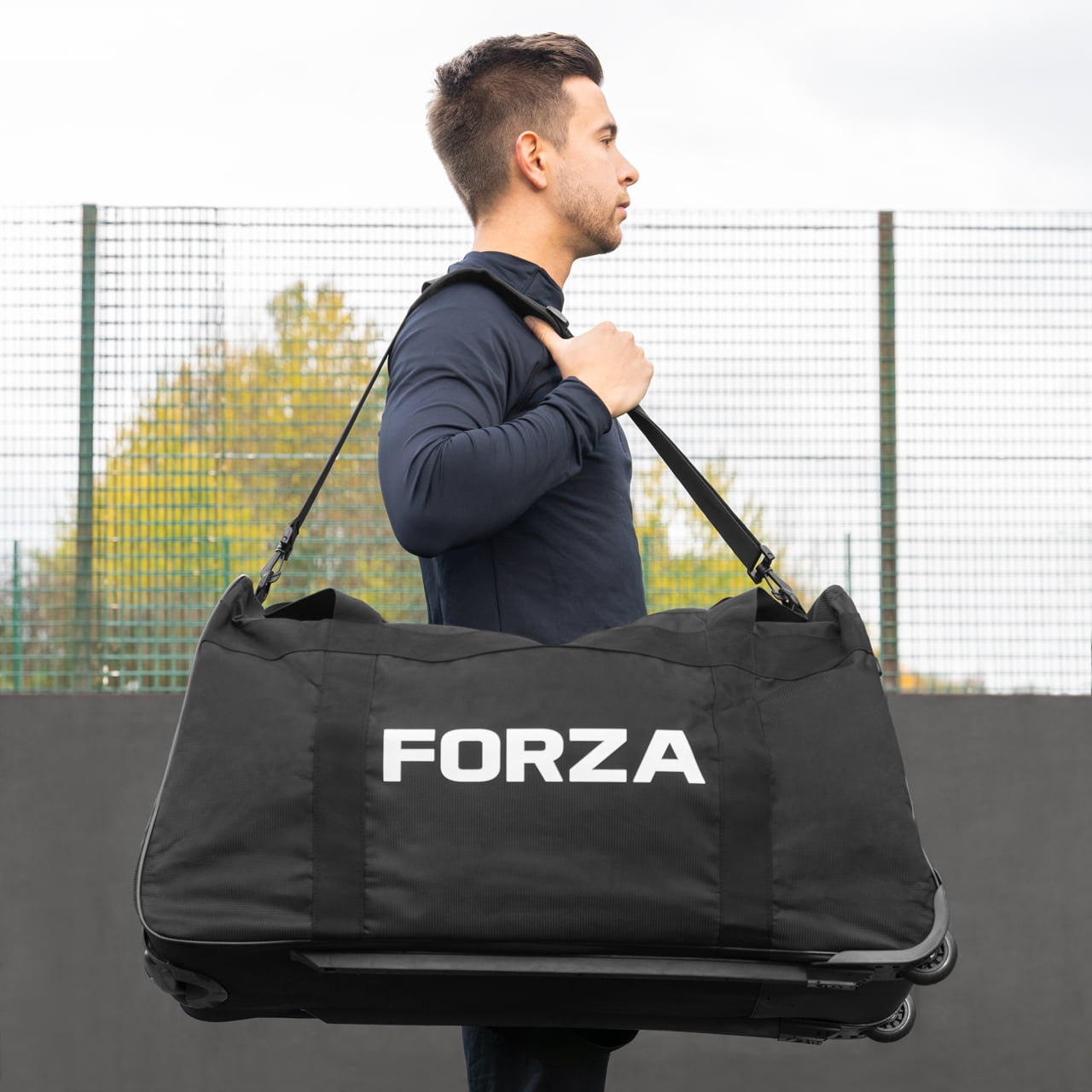 FORZA Travel Holdall Bag with Wheels | Durable Sports & Everyday Travel ...