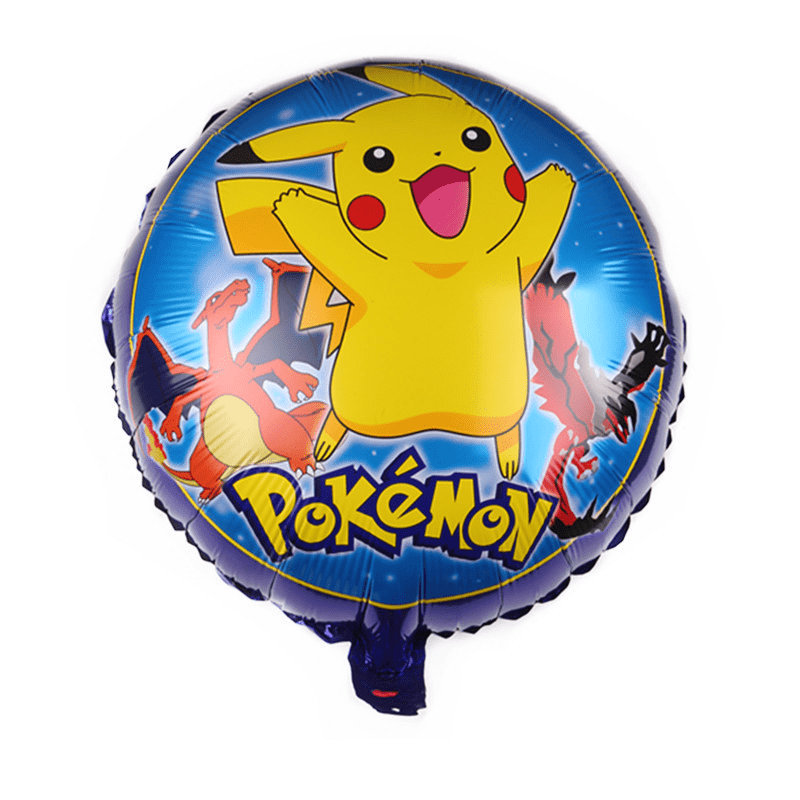 FOSH 50Pcs Pikachu Shape Balloon Pack, 24", Yellow - Walmart.com