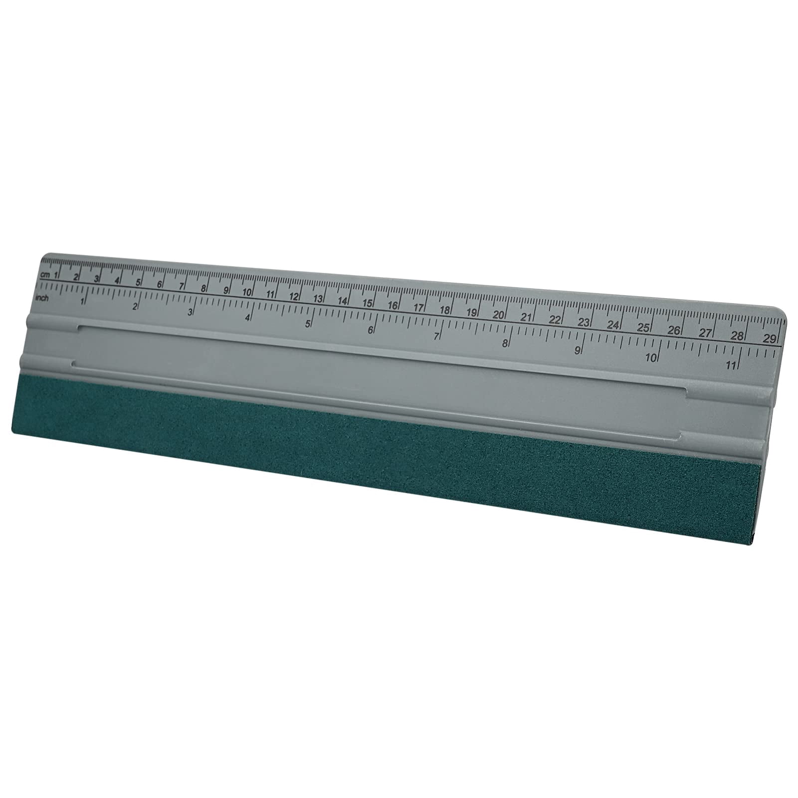 FOSHIO 12 Inch Felt IFF17 Squeegee for Vinyl wtih Ruler 30CM 4 Round ...