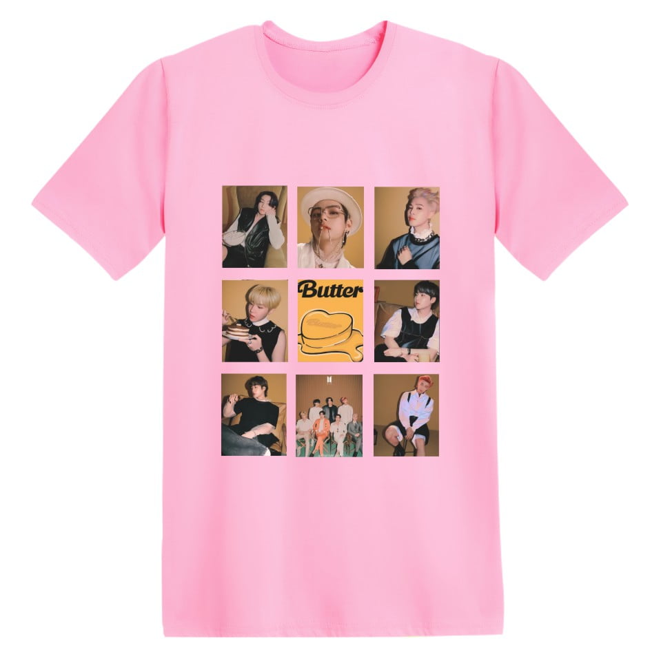 FOSSKOS BUTTER Cute Graphic T-Shirts Comfort Short-Sleeve For Men And ...