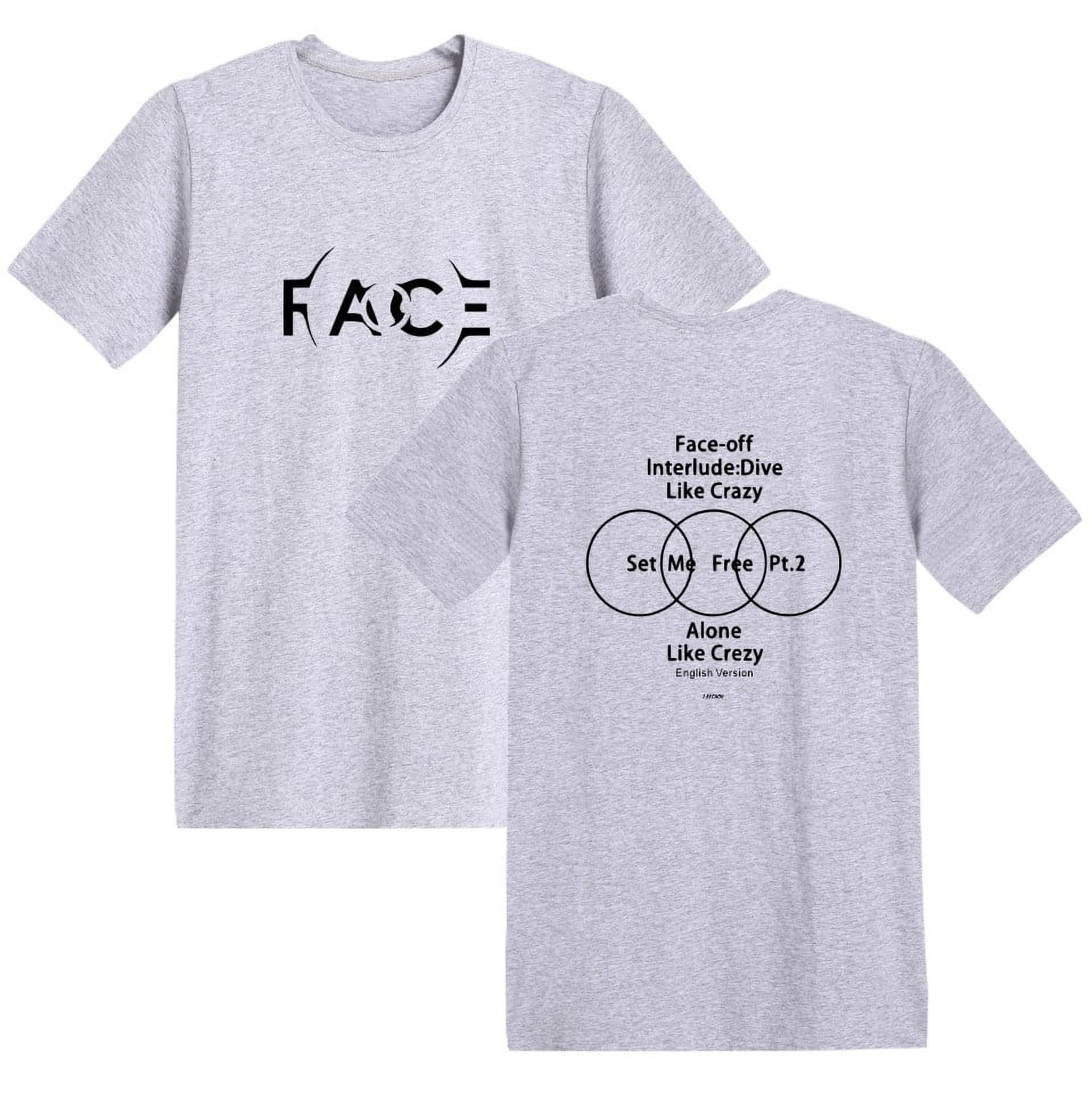 FOSSKOS FAC-E Graphic T-Shirts Comfort Short-Sleeve For Men And Women ...