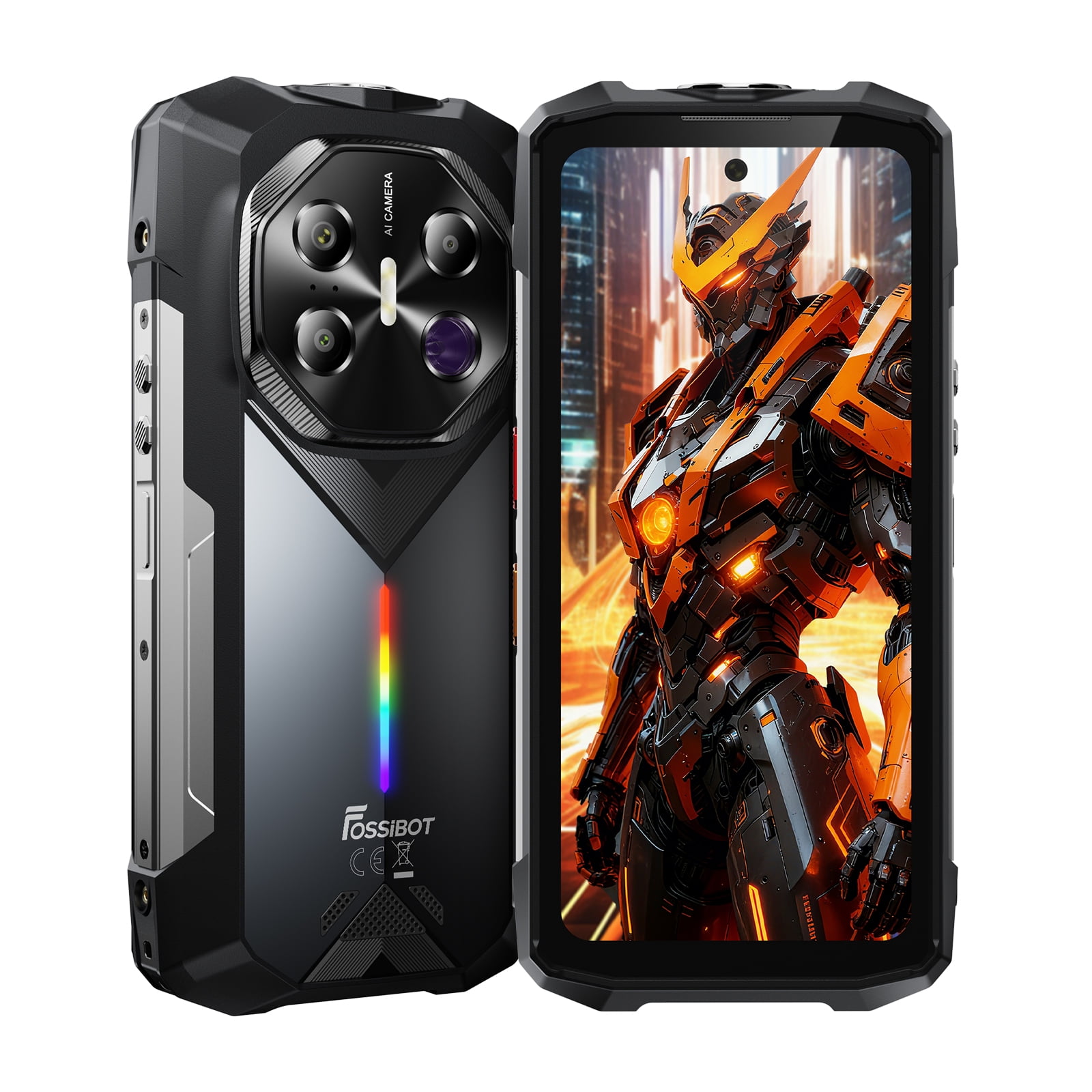 FOSSiBOT Rugged Phone F113 5G with 64MP Long-Range Night Vision Camera ...
