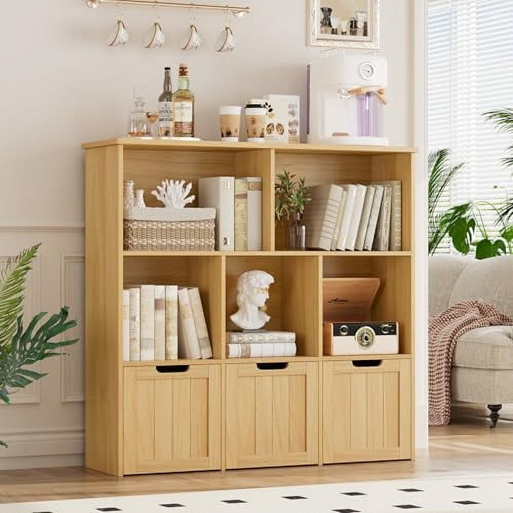 FOTOSOK Toy Storage Organizer with 3 Movable Drawers, Floor Storage ...