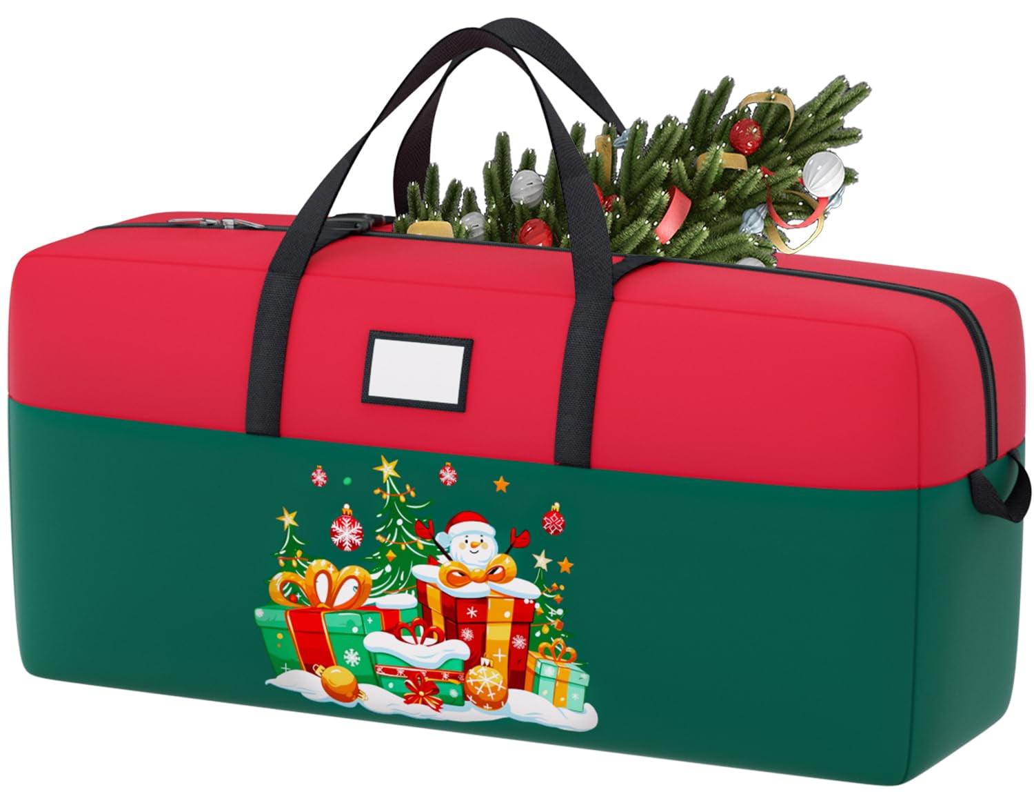 FOTSHARER Christmas Tree Storage Bags 7.5 FT Heavy Christmas Tree Bag ...