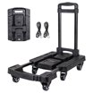 BLUETTI Multipurpose Folding Cart with 360° Wheels, Dolly Trolley ...