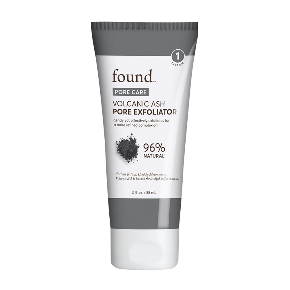 FOUND PORE CARE Volcanic Ash Pore Exfoliator, 3 fl oz - Walmart.com