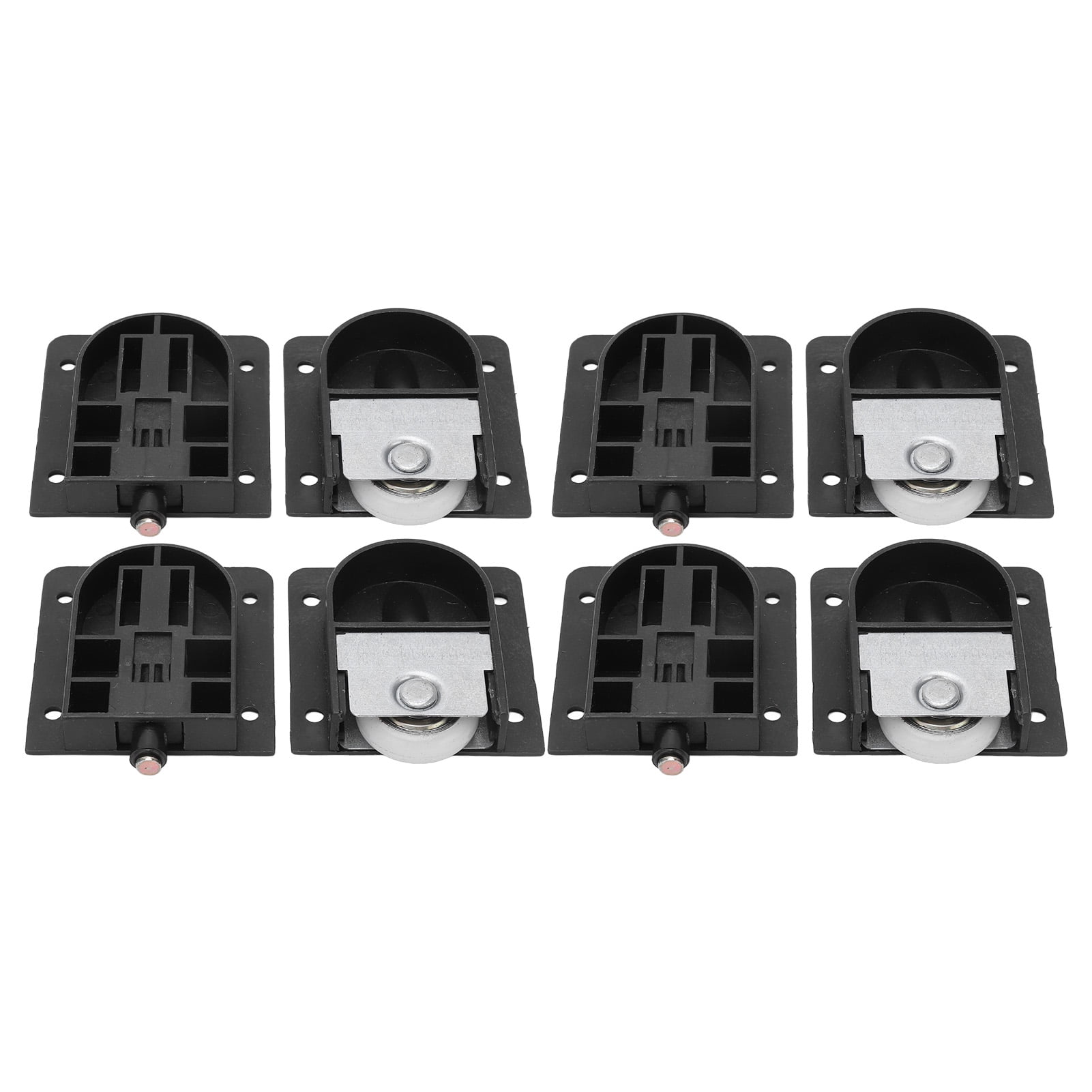 FOUNDLDF 4 Sets Sliding Door Roller 25mm Wardrobe Pulley Wheel ...