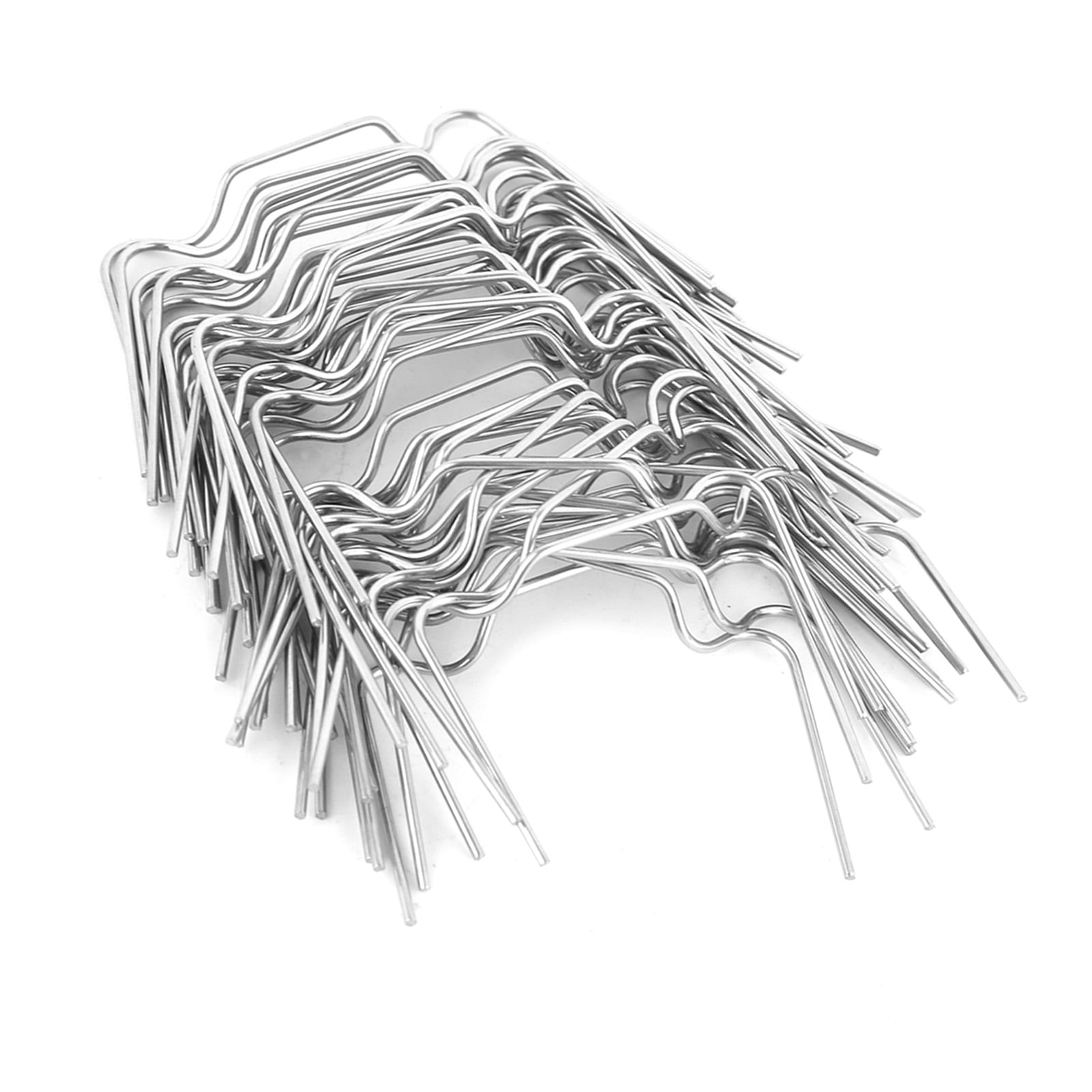 FOUNDLDF 50 Pcs Stainless Steel W-Shaped Greenhouse Glazing Fixing ...