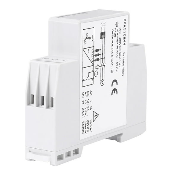 FOUNDLDF DPA51CM44 3-Phase Monitoring Relay Phase Sequence Protector ...