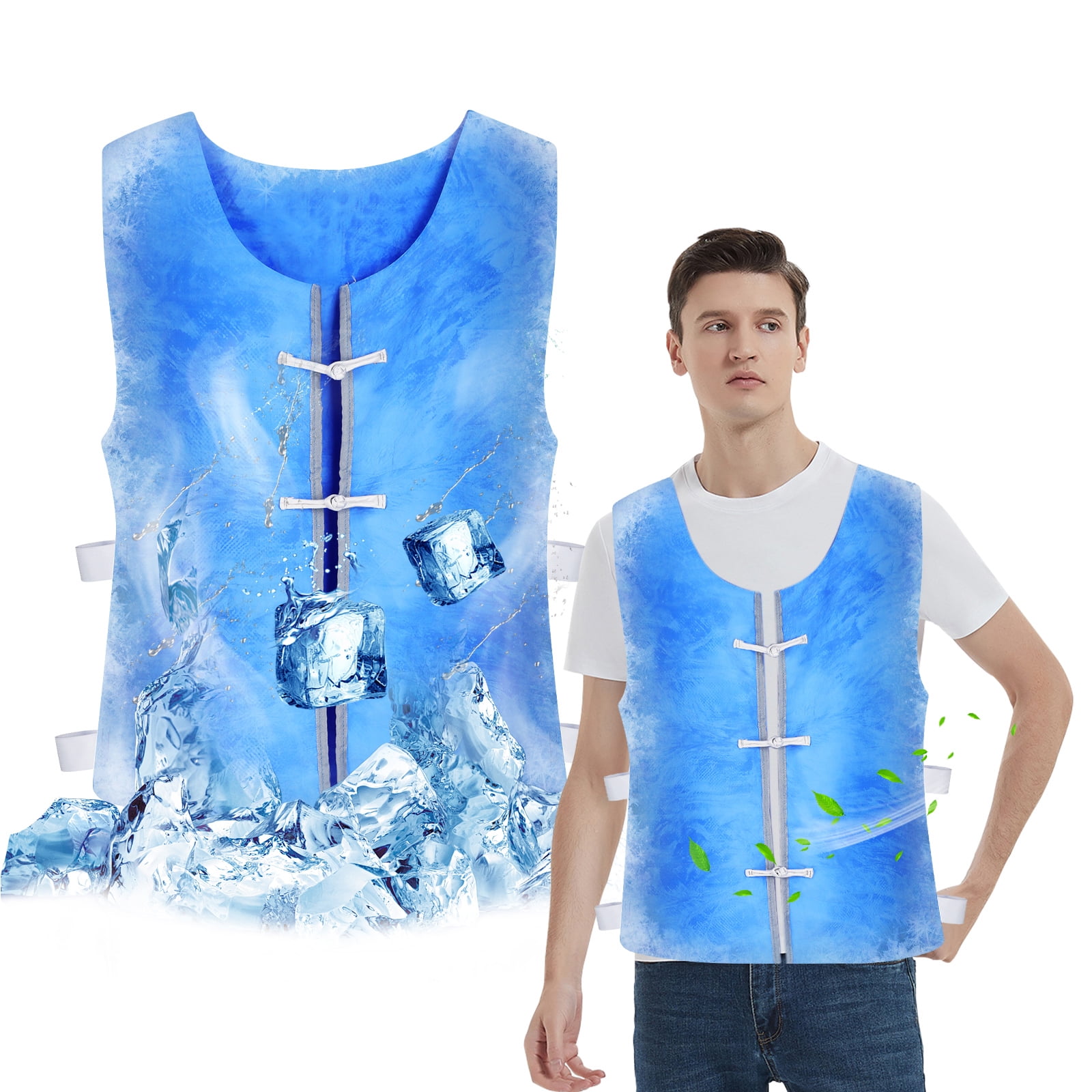 FOUNDLDF Evaporative Cooling Vest Body Cool PVA Water Active Ice Cold ...