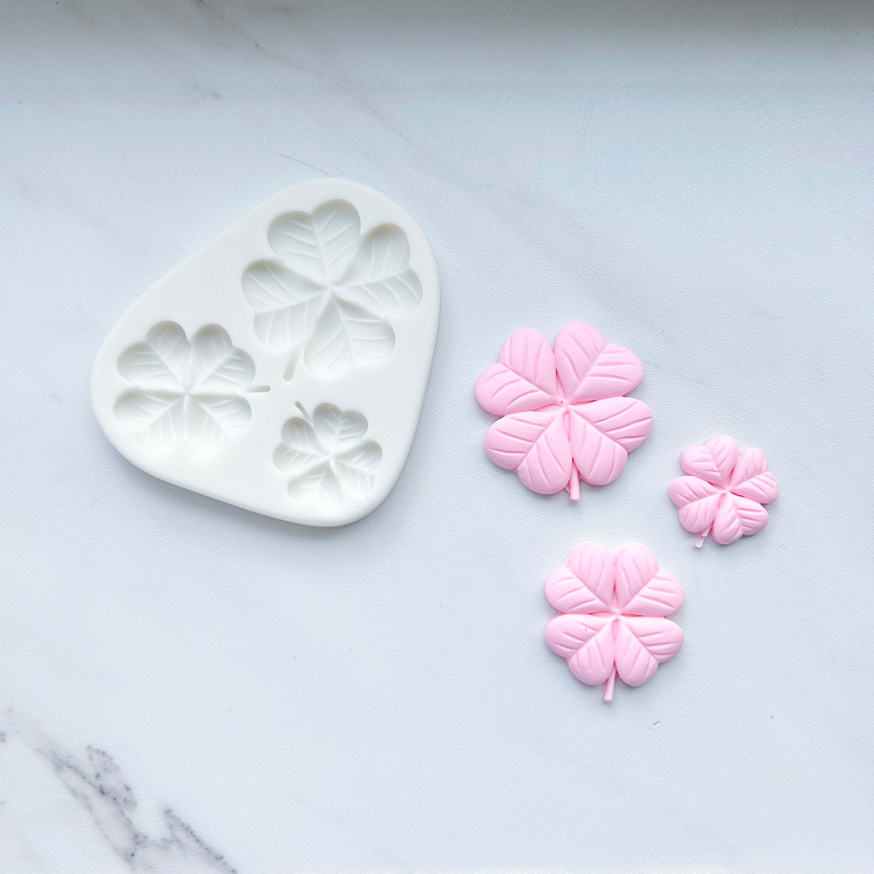 FOUR LEAF CLOVER TRIO BAKING MOLD FOR CUPCAKES, CAKEPOPS, CHOCOLATE ...