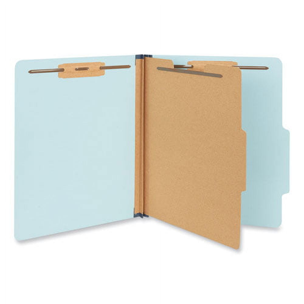 FOUR-SECTION PRESSBOARD CLASSIFICATION FOLDERS, 1 DIVIDER, LETTER SIZE ...