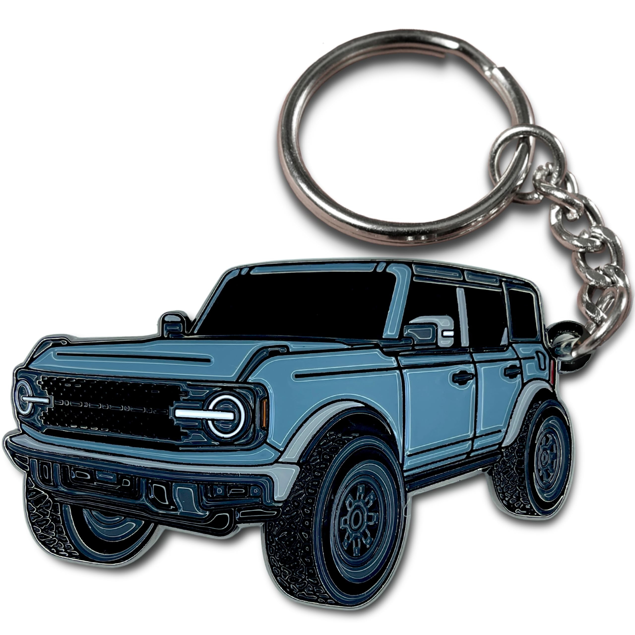 FOUR WHEEL BEAST Bronco IFF17 Keychain Accessories 2023 4 door key ...