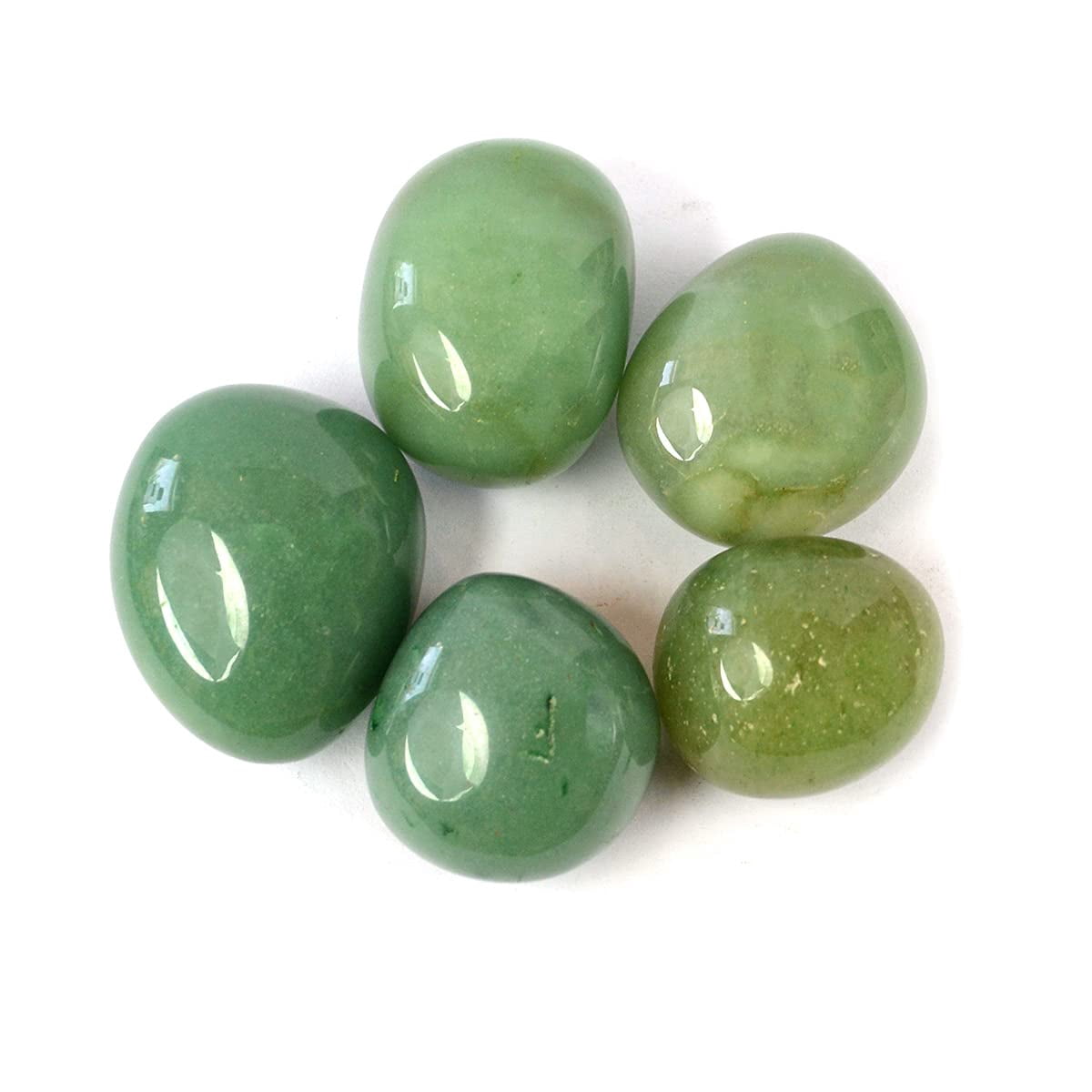 FOURTHLINE Natural Green Aventurine Superior Tumble Stone Raw Rough ...