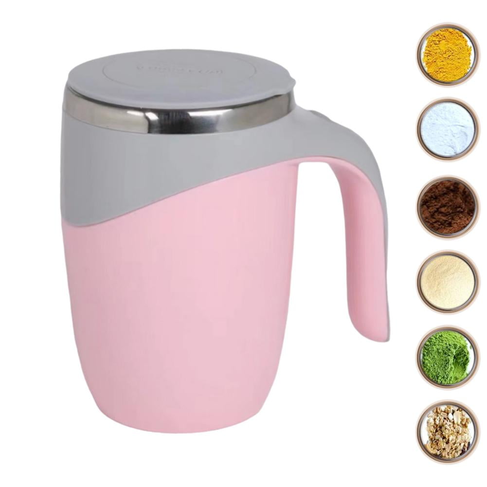 FOVNOT Self Stirring Mug, 380ML Rechargeable Auto Magnetic Mug ...