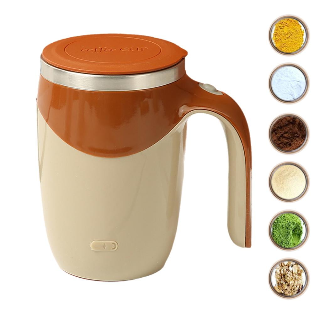 FOVNOT Self Stirring Mug, 380ML Rechargeable Auto Magnetic Mug ...