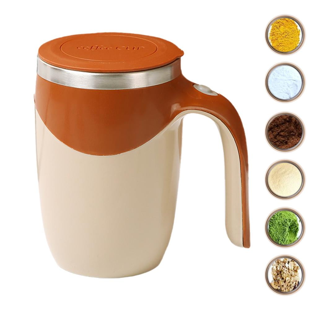 FOVNOT Self Stirring Mug, 380ML Rechargeable Auto Magnetic Mug ...