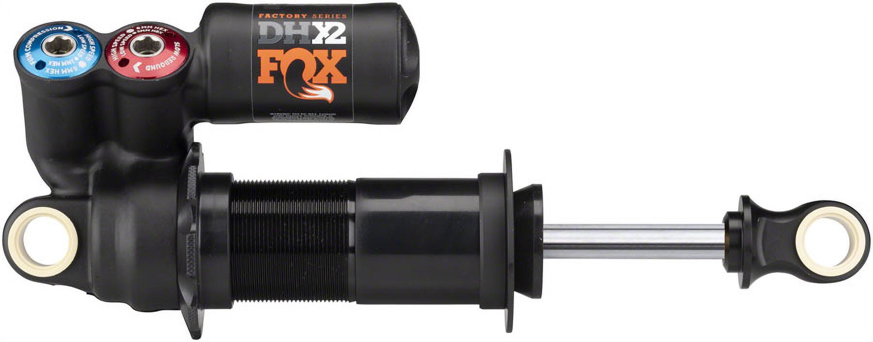 FOX DHX2 Factory Rear Shock - Standard 10.5 x 3.5" H/LSC H/LSR Hard ...