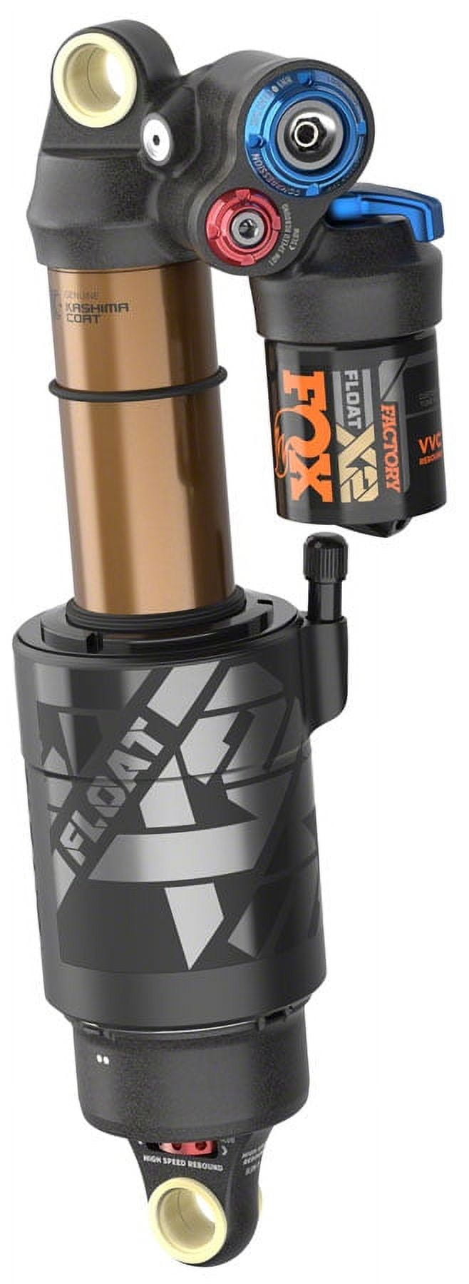 FOX FLOAT X2 Factory Rear Shock - Trunnion Metric, 185 x 50 mm, 2-Position Lever, Kashima Coat ...