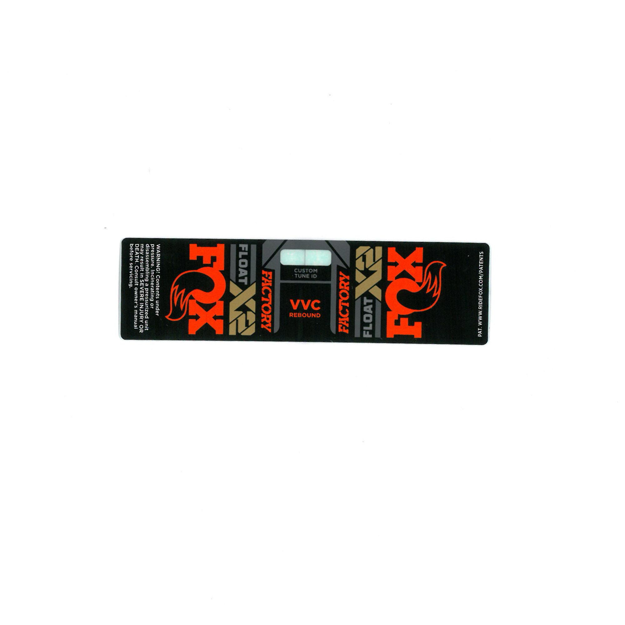 FOX Shock FLOAT X2 Factory Resy Decal 2021 - Walmart.com