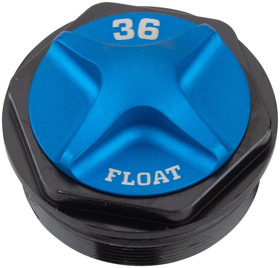 FOX Topcap Assembly 2018 FLOAT 36 LC NA2 Black Topcap Includes Blue Air ...
