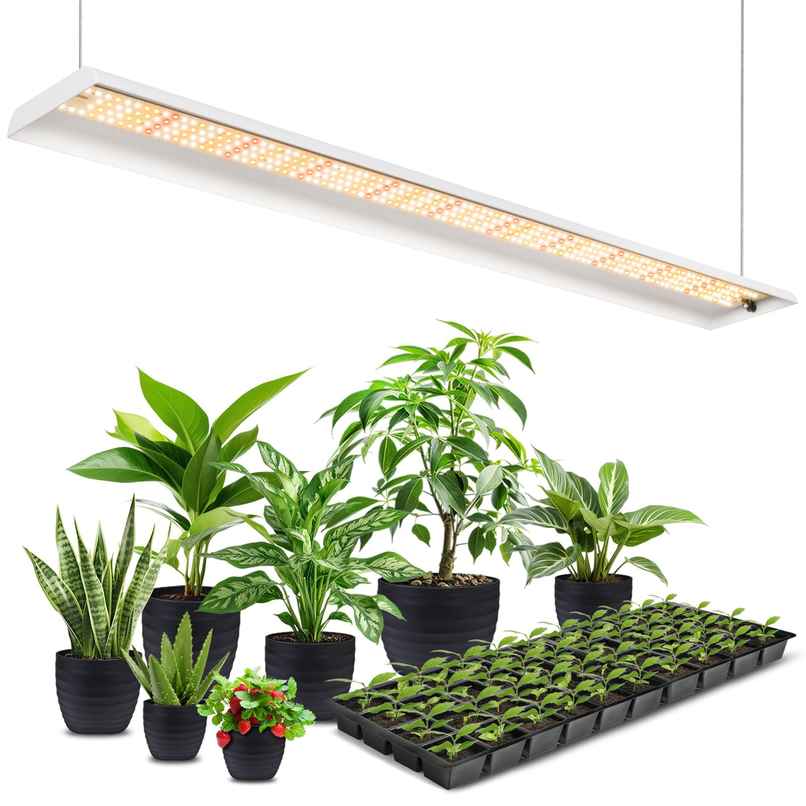 FOXGARDEN® 2025 Upgrade LED Grow Light Full Spectrum, 2FT Plant Growing ...